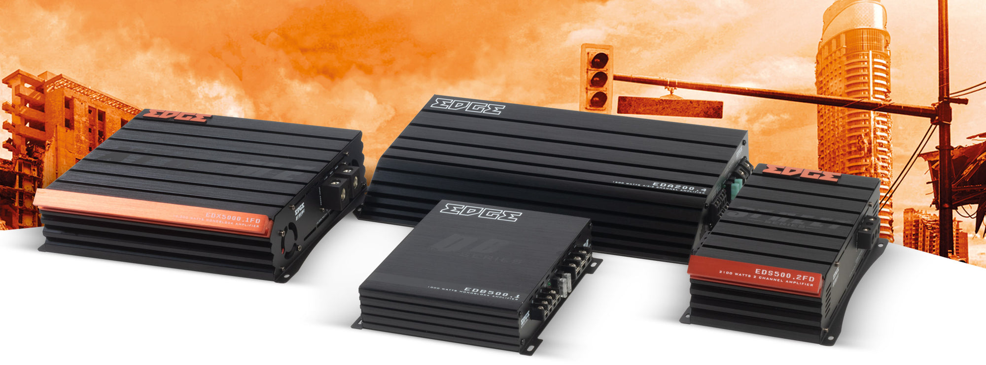 Monoblock Amplifiers - Street Series – Edge Car Audio