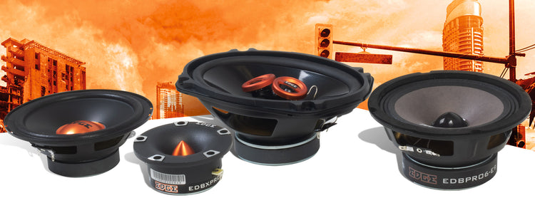 Pro Audio Midrange Speakers Unlimited Series – Edge Car Audio